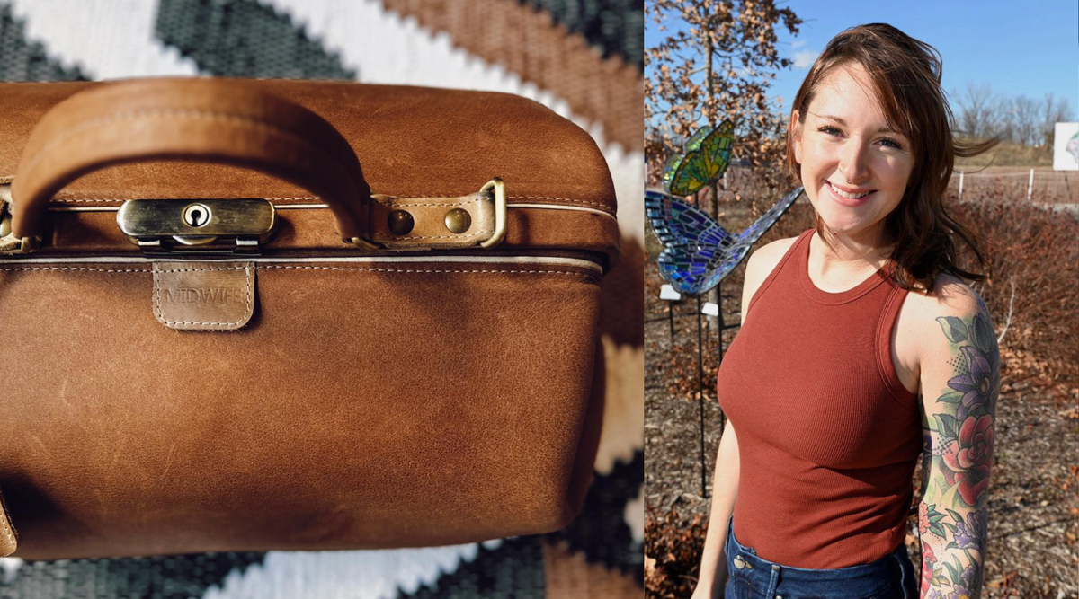 What's in the doctor's bag of Sara Rosser - midwife and co-founder of – VanVeer