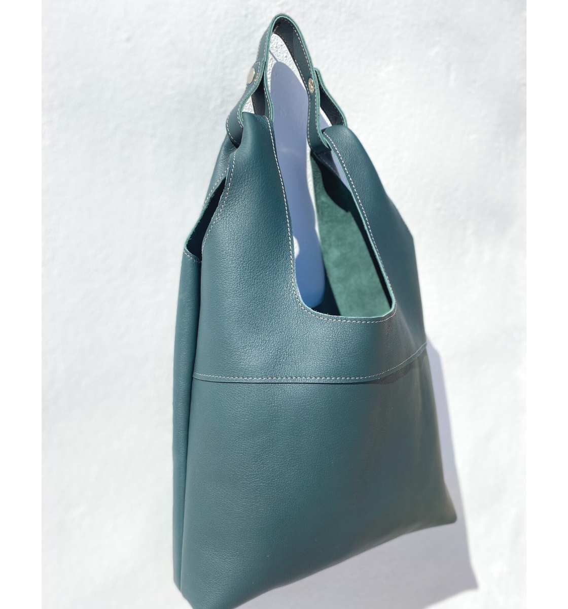 No Waste Shopper - Dark Green – VanVeer